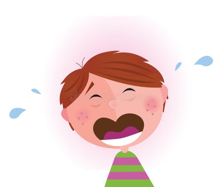 Children Laugh Crying Stock Illustrations – 198 Children Laugh Crying ...