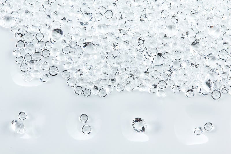 Small Crystals Arranged As a Group Stock Photo - Image of beautiful ...