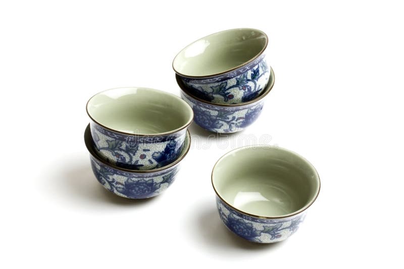 Small cups of tea stock image. Image of relaxation, objects - 14279581