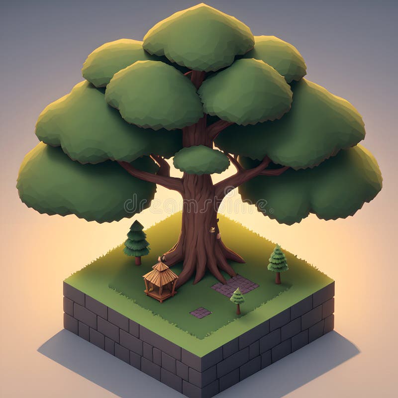 3d Model Fir Tree Stock Illustrations – 153 3d Model Fir Tree Stock ...