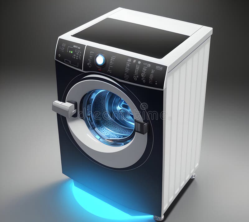 Cute boy washing his hands stock illustration. Illustration of cartoon ...