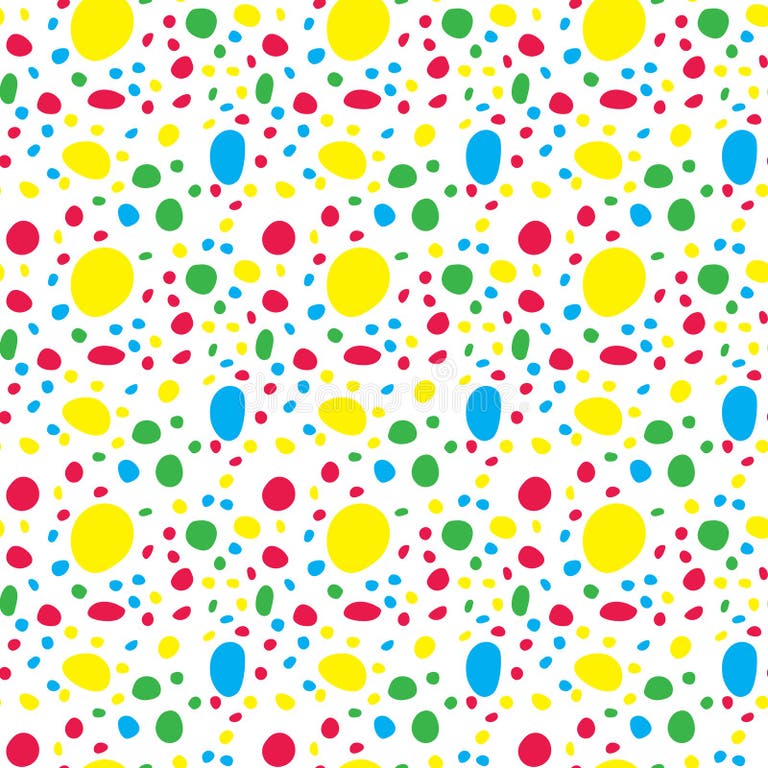 Small Dash Colorful Pattern. Seamless Minimal Dash Pattern, Small ...