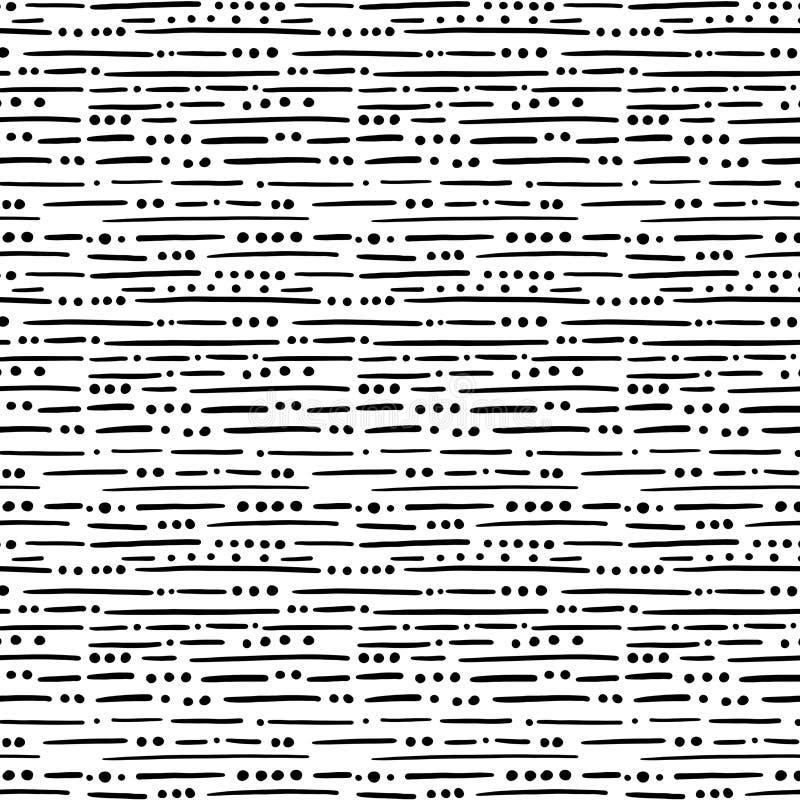 Small Dash Pattern. Seamless Minimal Dash Pattern, Small Elements ...