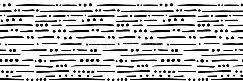 Small Dash Pattern. Seamless Minimal Dash Pattern, Small Elements ...