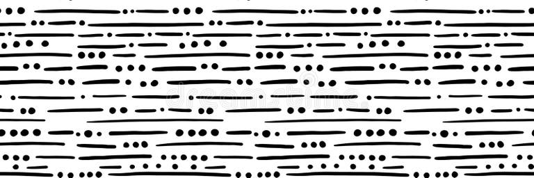 Small Dash Pattern. Seamless Minimal Dash Pattern, Small Elements ...