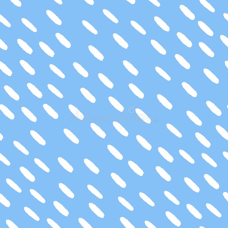 Small Dash Pattern. Simple Rain Background. Hand Drawn Diagonal ...