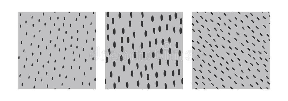 Small Dash Pattern Vector. Hand Drawn Diagonal Line. Regular Rain Motif ...
