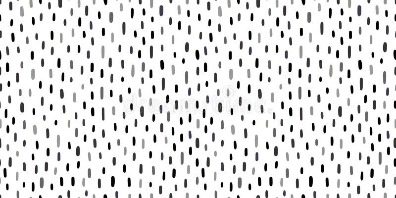 Small Dash Pattern on White Background. Hand Drawn Small Black Dash ...
