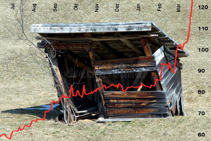 A Small Decayed Wooden Shed Stock Photo - Image of shack, sale: 309449874