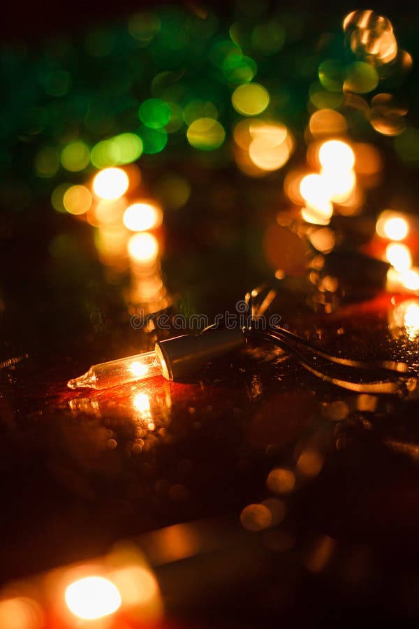 Small decorative lights stock photo. Image of glow, greeting - 84432938