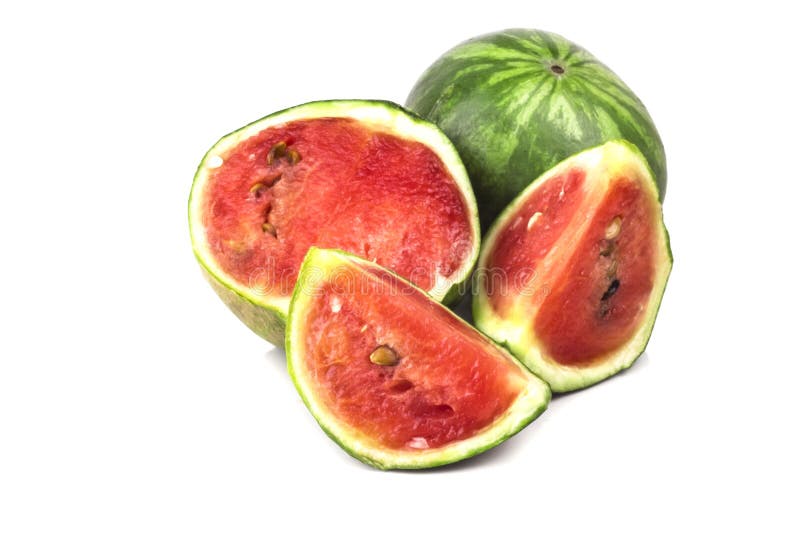 Small Decorative Sliced Watermelon Stock Image - Image of food, rural ...