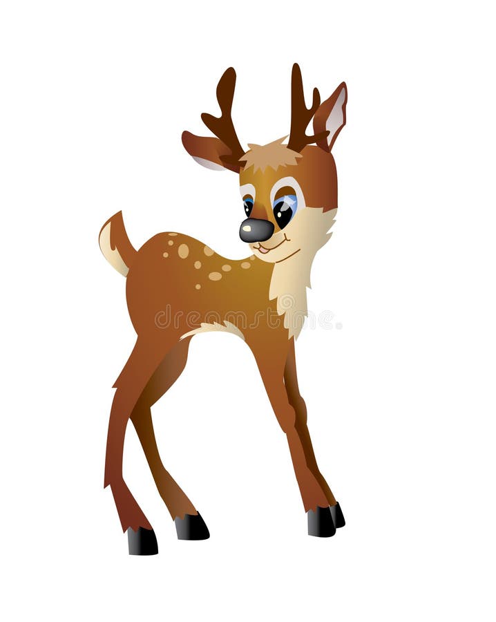 Small deer stock illustration. Illustration of innocence - 12177746
