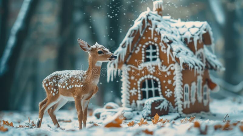 Small Deer Ginger House Stock Photos - Free & Royalty-Free Stock Photos ...