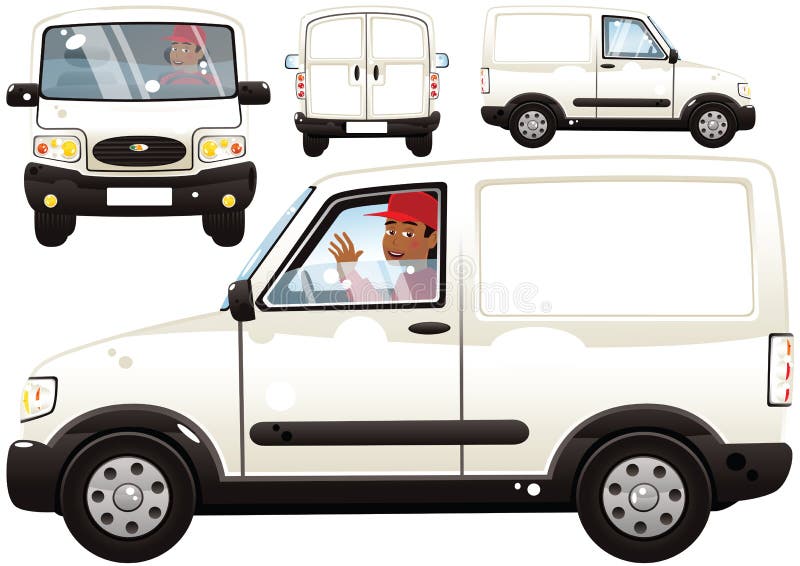 Delivery Driver Clip Art