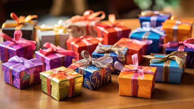 Small Different Size Boxes Illustration Matchbox Colorful Stock ...