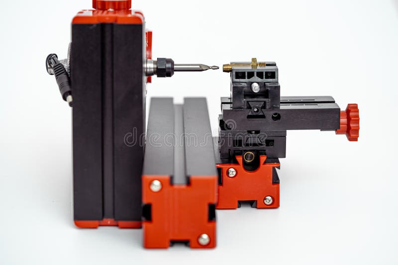 Small Diy Milling Machine for Modeling and Hobby Stock Photo - Image of ...