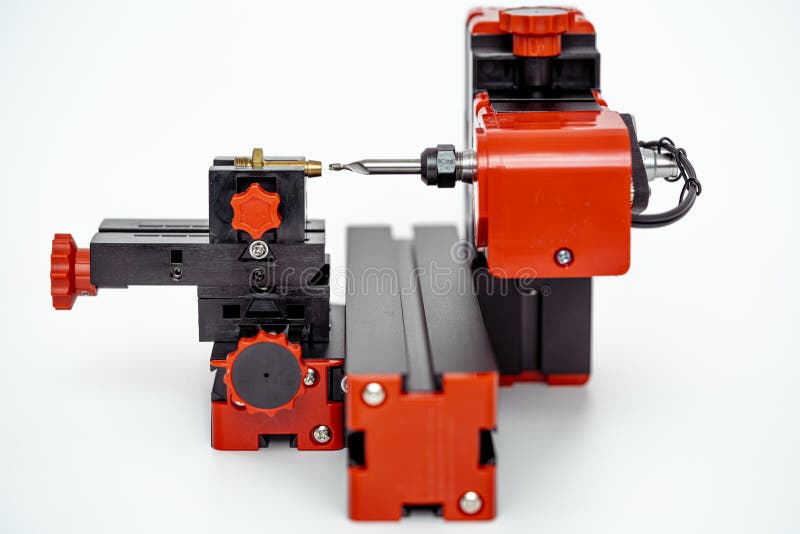Small Diy Milling Machine for Modeling and Hobby Stock Image - Image of ...