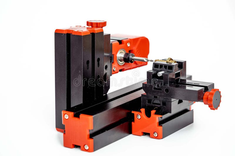 Small Diy Milling Machine for Modeling and Hobby Stock Photo - Image of ...