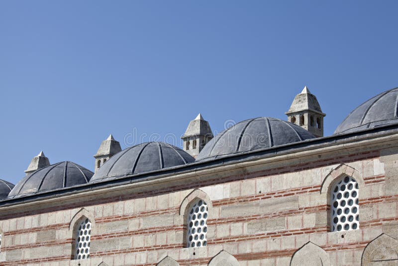 Small Domes of Selimiye Mosque Stock Image - Image of world, ottoman ...