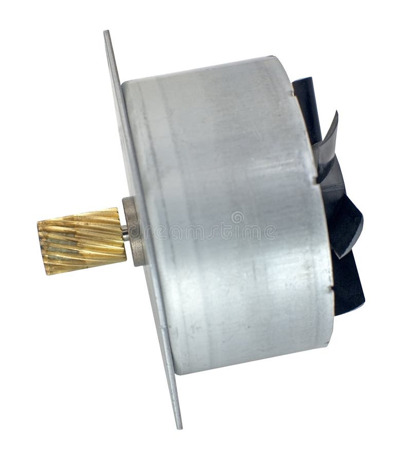 Motor with the impeller stock photo. Image of power, rotor - 97686330