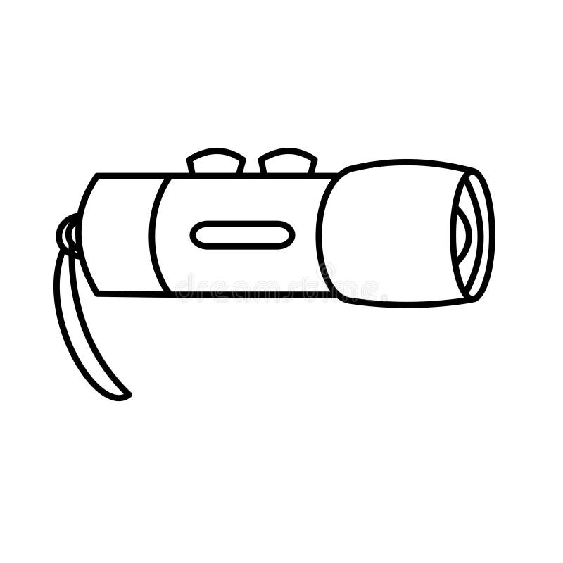 Small Flashlight Stock Illustrations – 855 Small Flashlight Stock ...