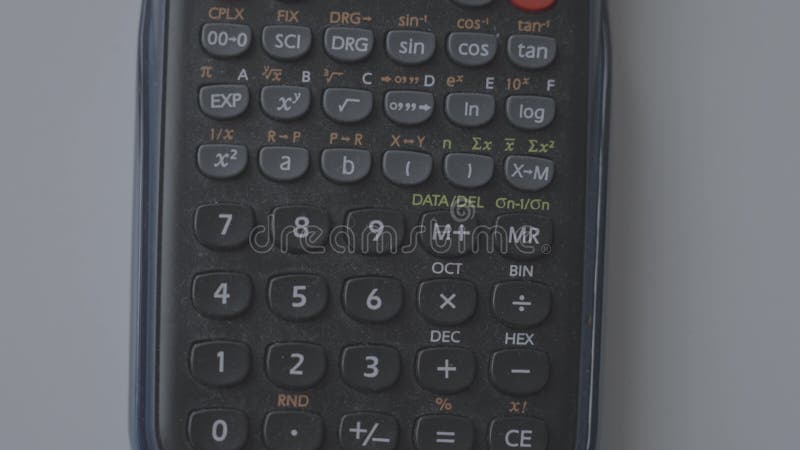 Small Electronic Device with Keyboard for Mathematical Calculations ...