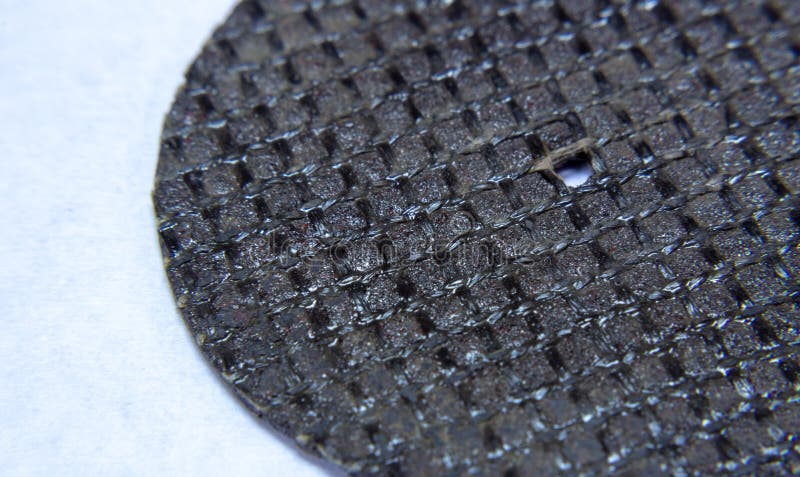 Small Emery Disk Used for Cutting and Working with Metals Stock Photo ...