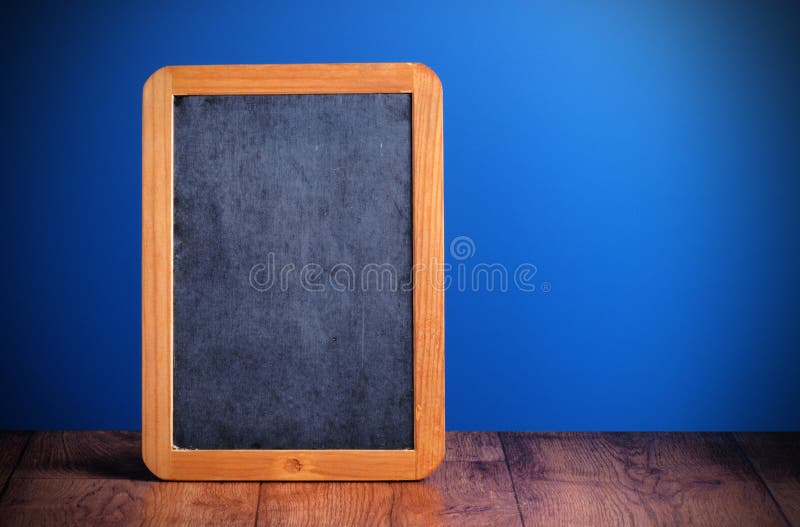 Empty small blackboard stock photo. Image of post, chalkboard - 29836596