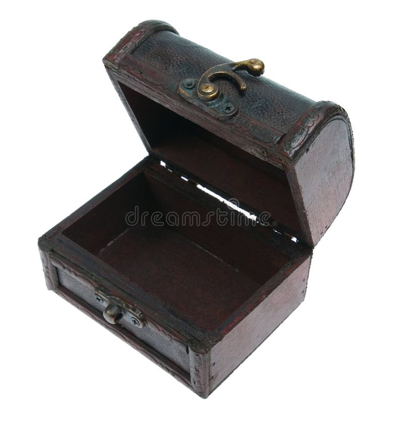 Empty Opened Cardboard Box Top View. 3d Rendering Stock Image - Image ...