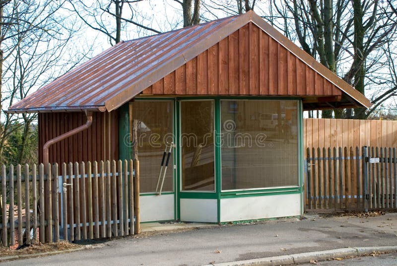 A Small Empty Shop with Empty Shop Windows Editorial Stock Image ...