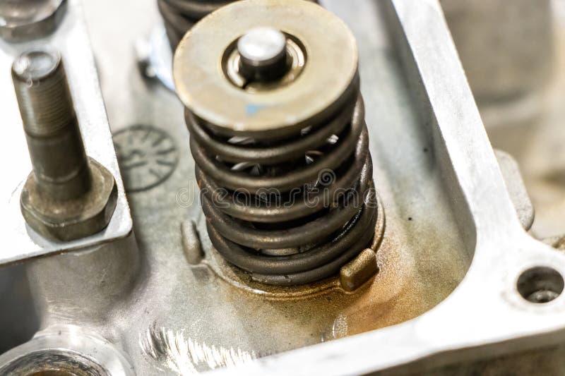 Small Engine Mechanic Posing Stock Photo - Image of repair, inspection ...