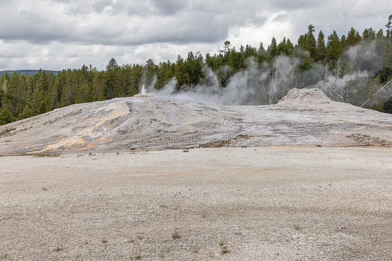 A Small Eruption of the Heart Spring Stock Image - Image of eruption ...