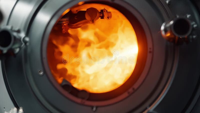 Small Eruptions of Flame Erupt from within the Engine Giving a Glimpse ...