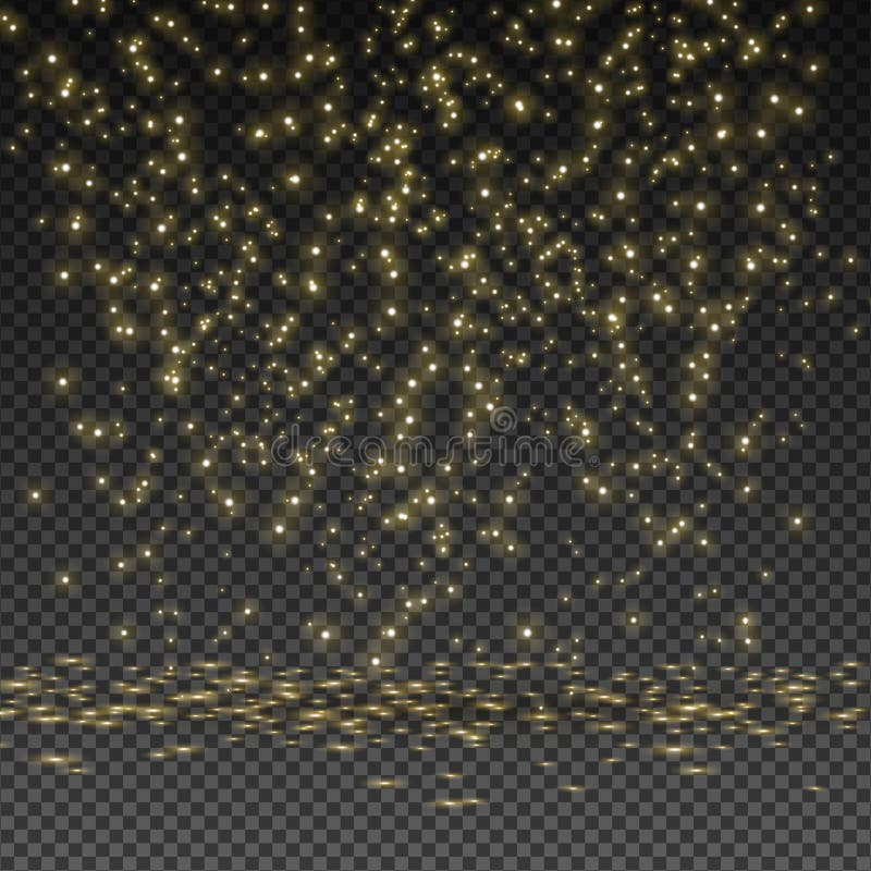 Falling Gold Sparkles Stock Illustrations – 5,455 Falling Gold Sparkles ...