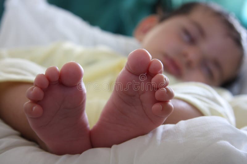 677 Children Feet Sleeping Stock Photos - Free & Royalty-Free Stock ...