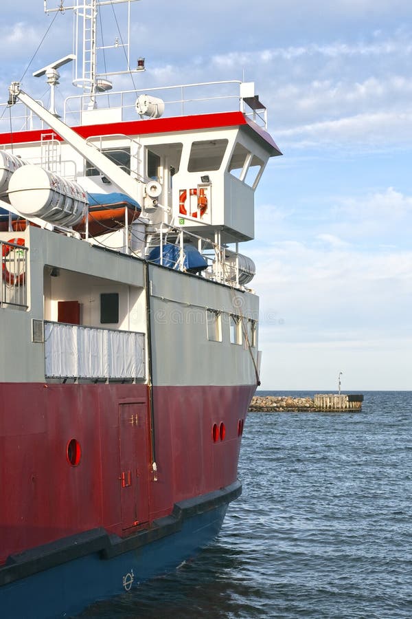 Ferryboat in the sea stock photo. Image of freight, nature - 18964660