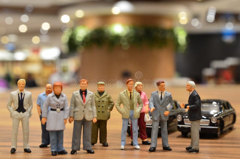 Small figure of business stock image. Image of businessman - 51966299