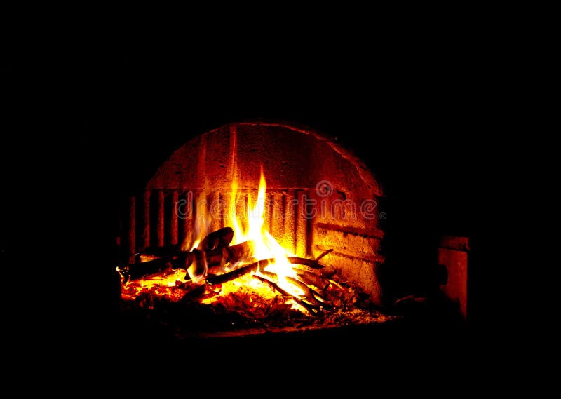 Small fire stock image. Image of burn, campfire, fireplace - 27264687