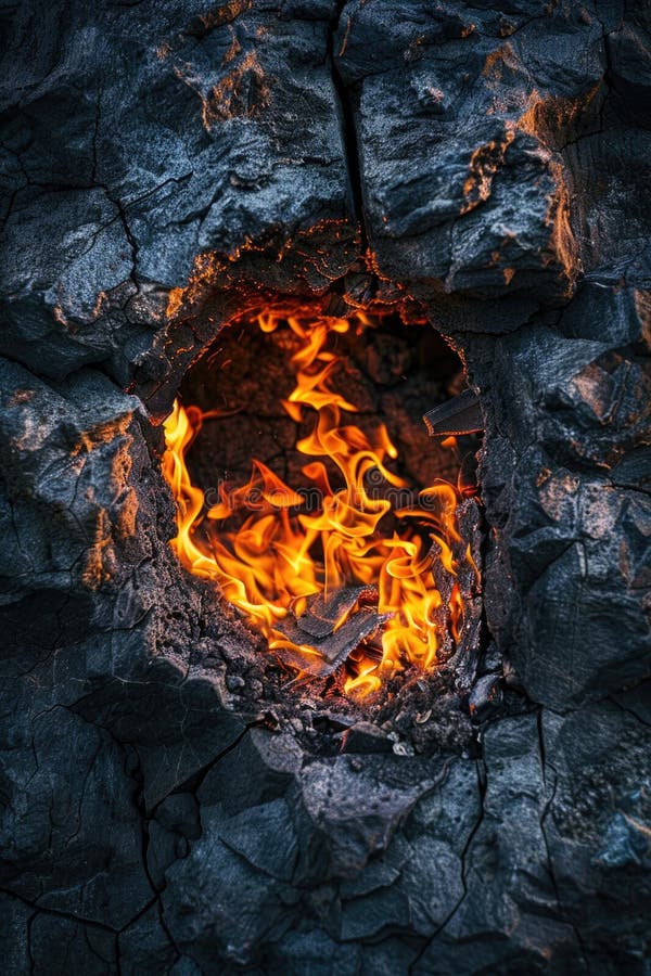 Hole on the rock stock image. Image of stone, rock, marble - 129988845