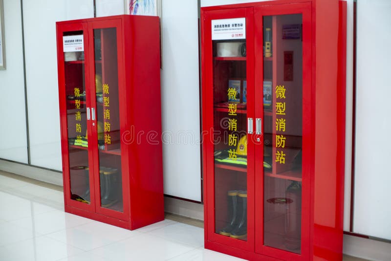 Small fire station stock image. Image of security, protect - 224233893