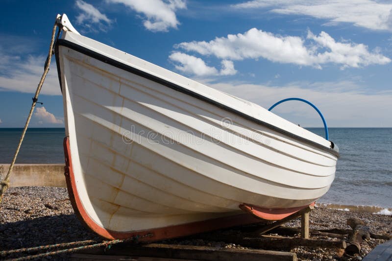 Small fishing boat stock photo. Image of fish, shore, fishing - 1303332