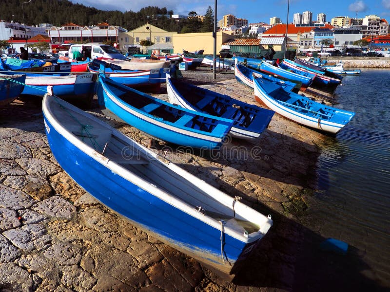 Small Fishing Boats on Slipway. Editorial Photography - Image of ...