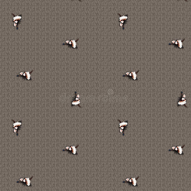 Small Floral Seamless Pattern Background Images Stock Illustration ...