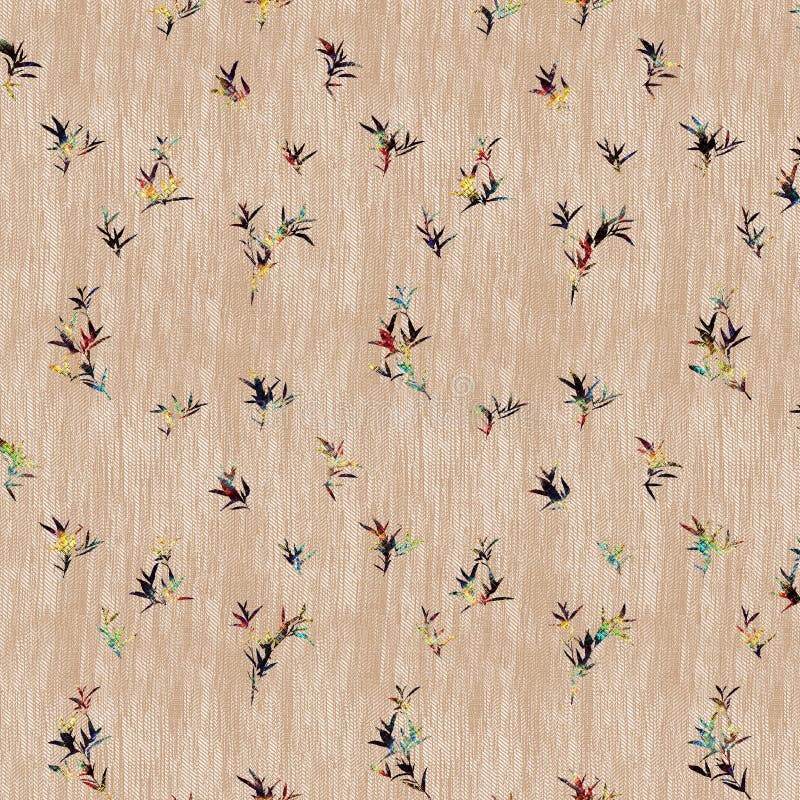 Small Floral Seamless Pattern Background Images Stock Illustration ...