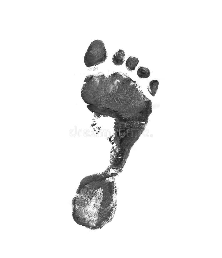 Foot Print stock illustration. Illustration of impression - 495682