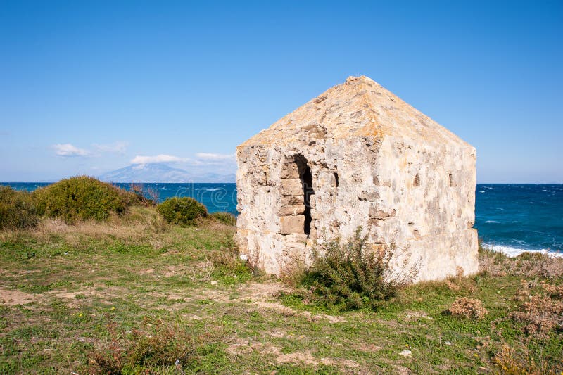 Small Fort on the Coast of English Channel Stock Image - Image of ...