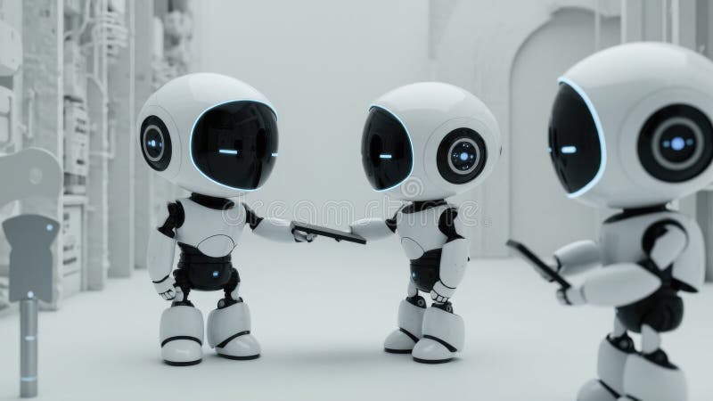 Small, Friendly Robots Pass Books, Keys, and Digital Devices ...