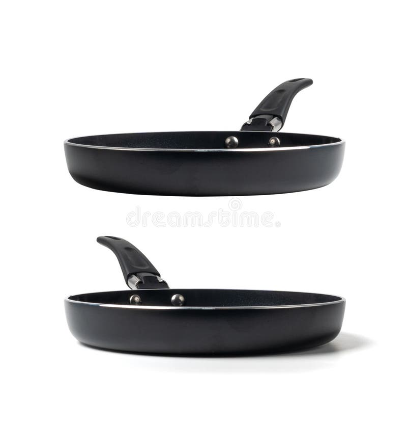 Small Frying Pan Isolated, New Non Stick Mini Skillet, Empty Nonstick ...