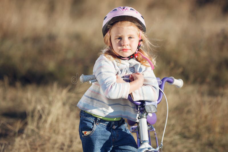 Small Funny Kid Riding Bike Stock Image - Image of cute, healthy: 44822443