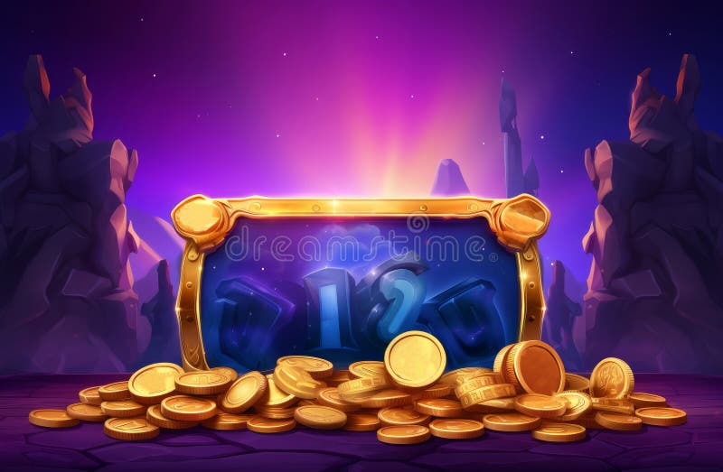 Small Game Token Coins. Generate Ai Stock Illustration - Illustration ...